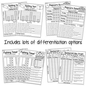 Second Grade Data and Graphing Worksheets - My Teaching Pal