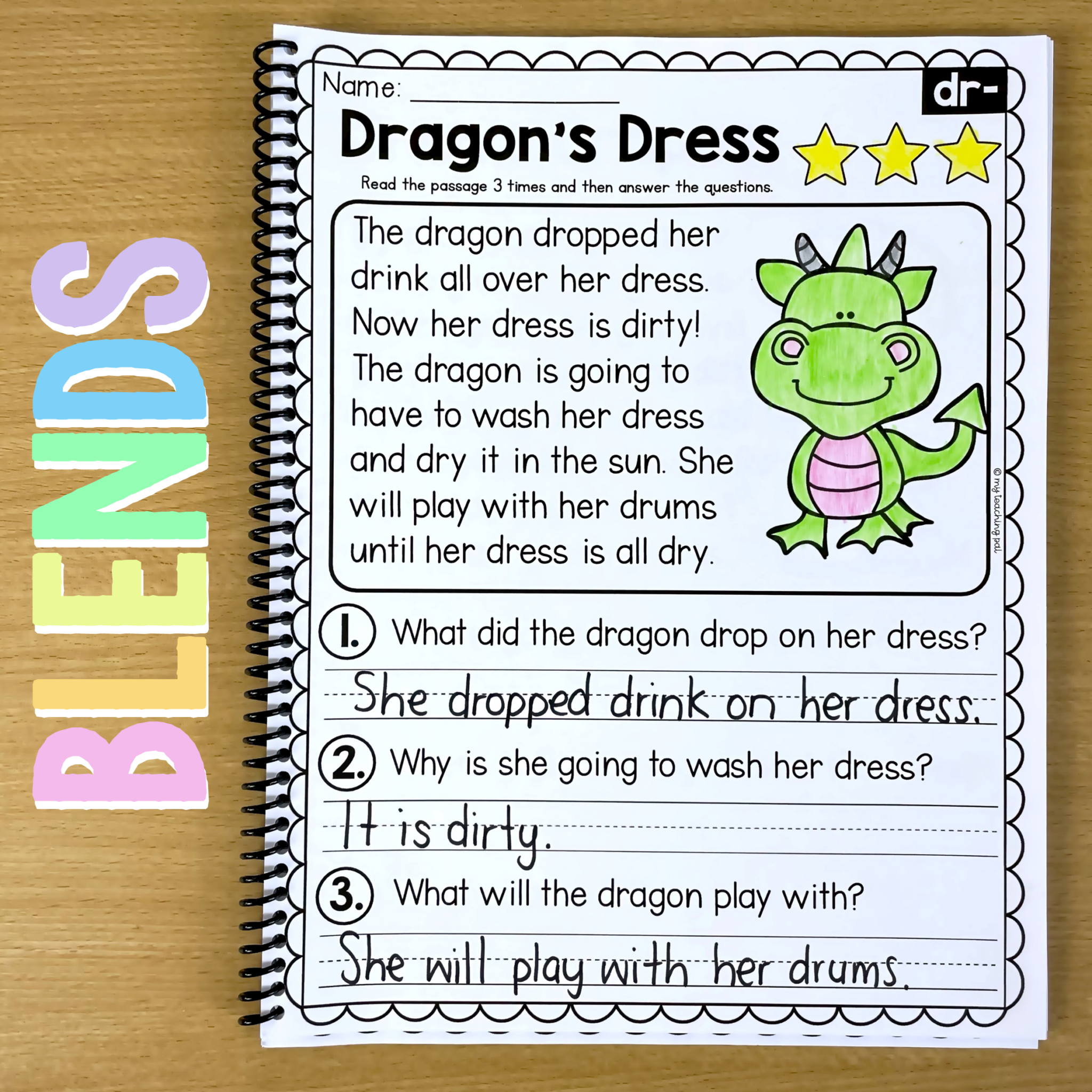Phonics Reading Comprehension Passages - My Teaching Pal